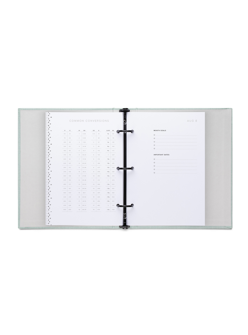 25-26 Compact Binder Planner Insert - Notes, Tasks, Lists - Appointed