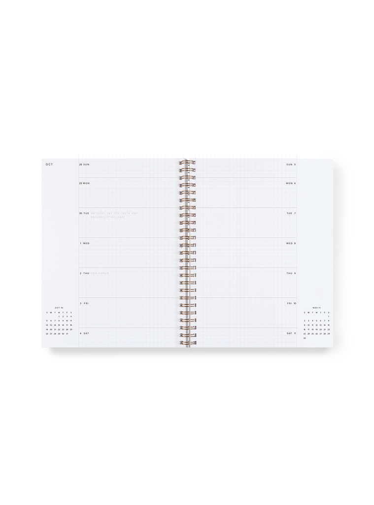 25-26 Weekly Grid Planner - 17-month, 2-Week View - Appointed