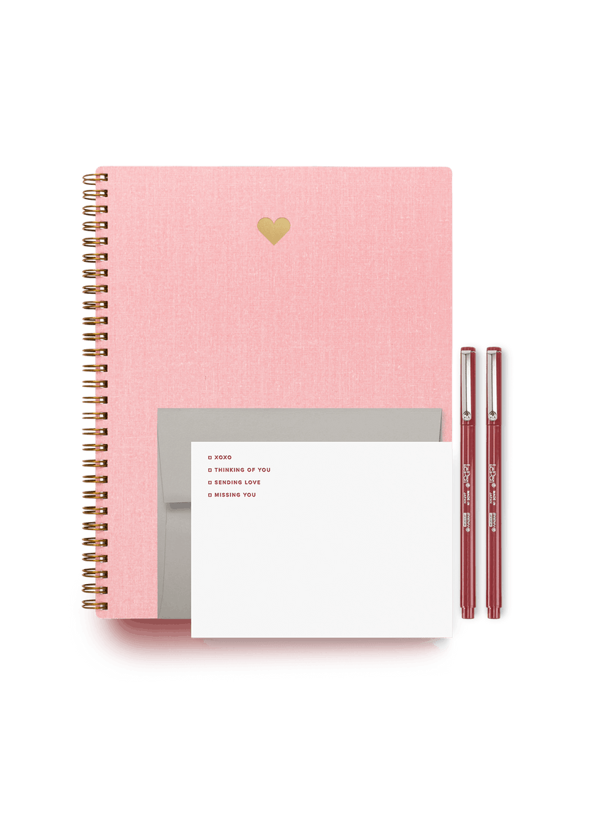 Heart Set – Valentine’s Writing Gift Set – Appointed