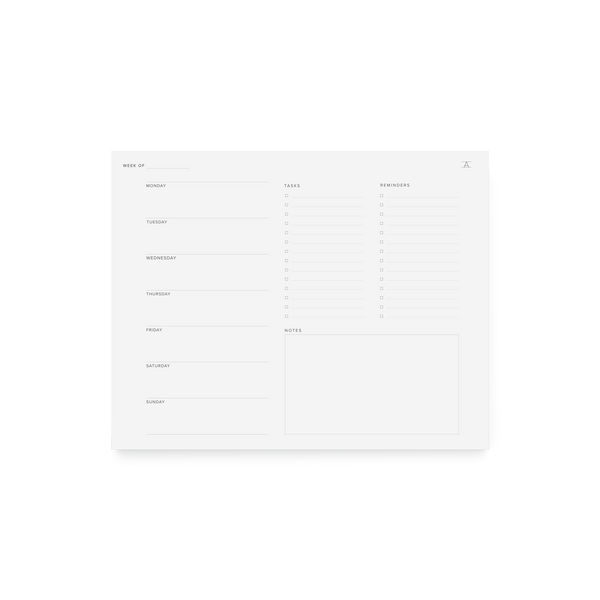 Weekly Task Pad – Appointed