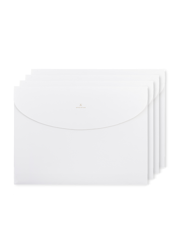 Document Folios - Document & File Folder - Set of 4 - Appointed