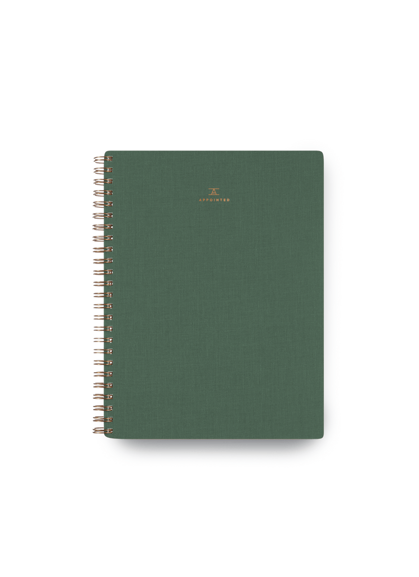 The Workbook - Lined, Grid, Blank - American Made - Appointed
