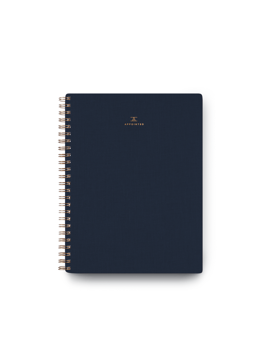 The Workbook - Lined, Grid, Blank - American Made - Appointed